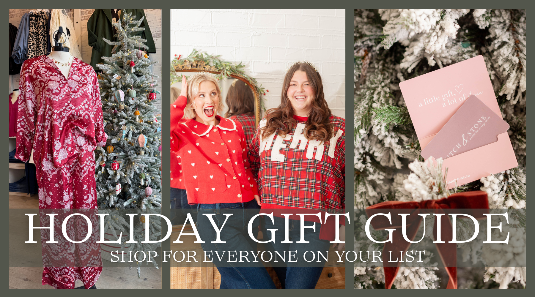 2025 Holiday Gifting Guide – Stitch & Stone